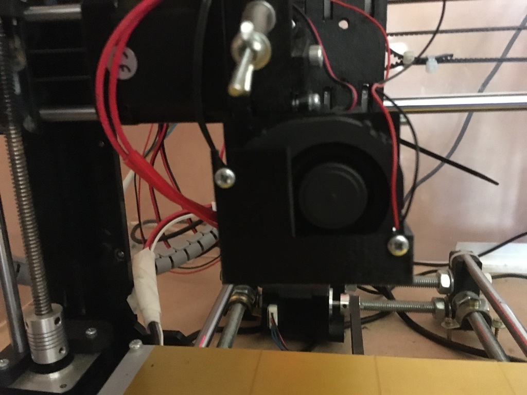 Fichier 3D gratuit Mini turbine + ventilateur 40x40 Prusa i3 Rework 1.5 ...